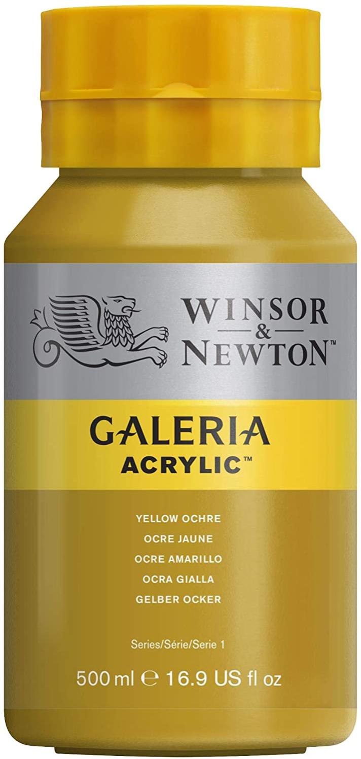 Winsor & Newton Galeria Colore Acrilico 500ml - Ocra Giallo | Leroy Merlin