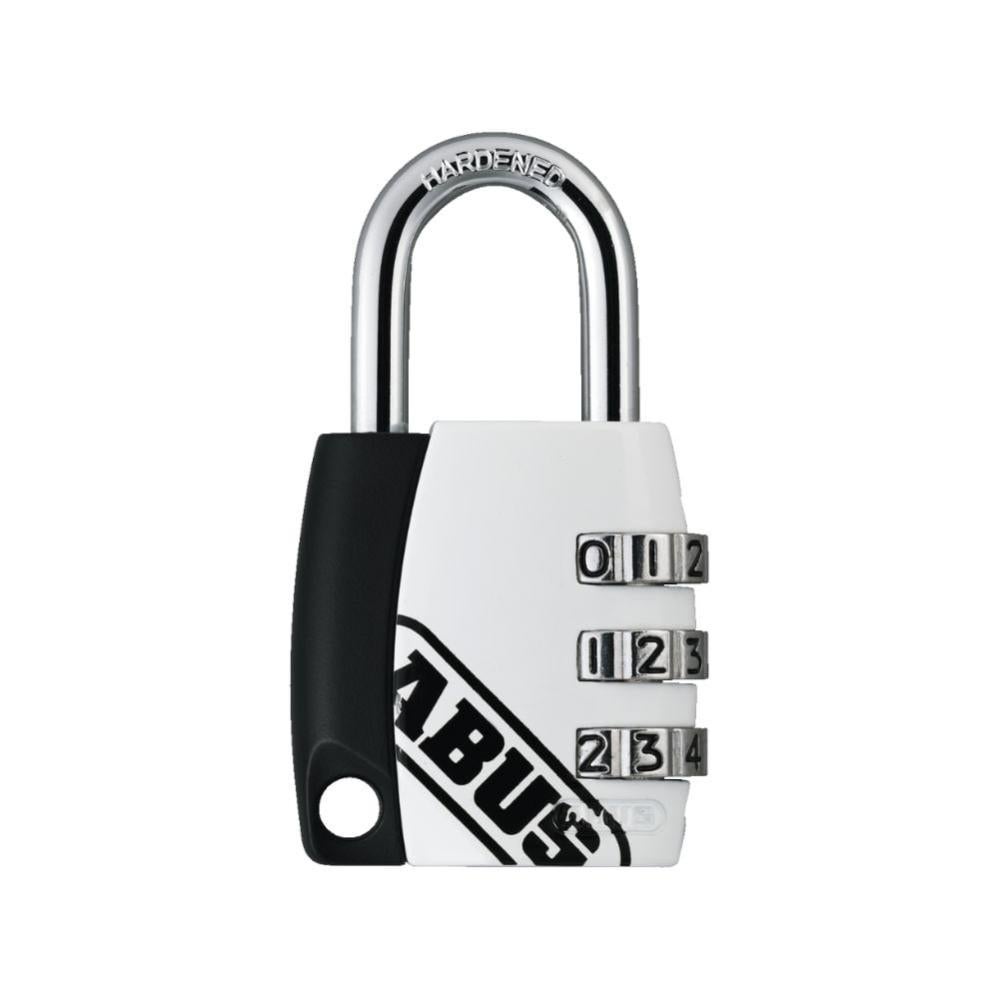 ABUS 535208-155/30_WHITE_B Candado combinación 30 mm 3 dígitos surtido blanco blister | Leroy Merlin