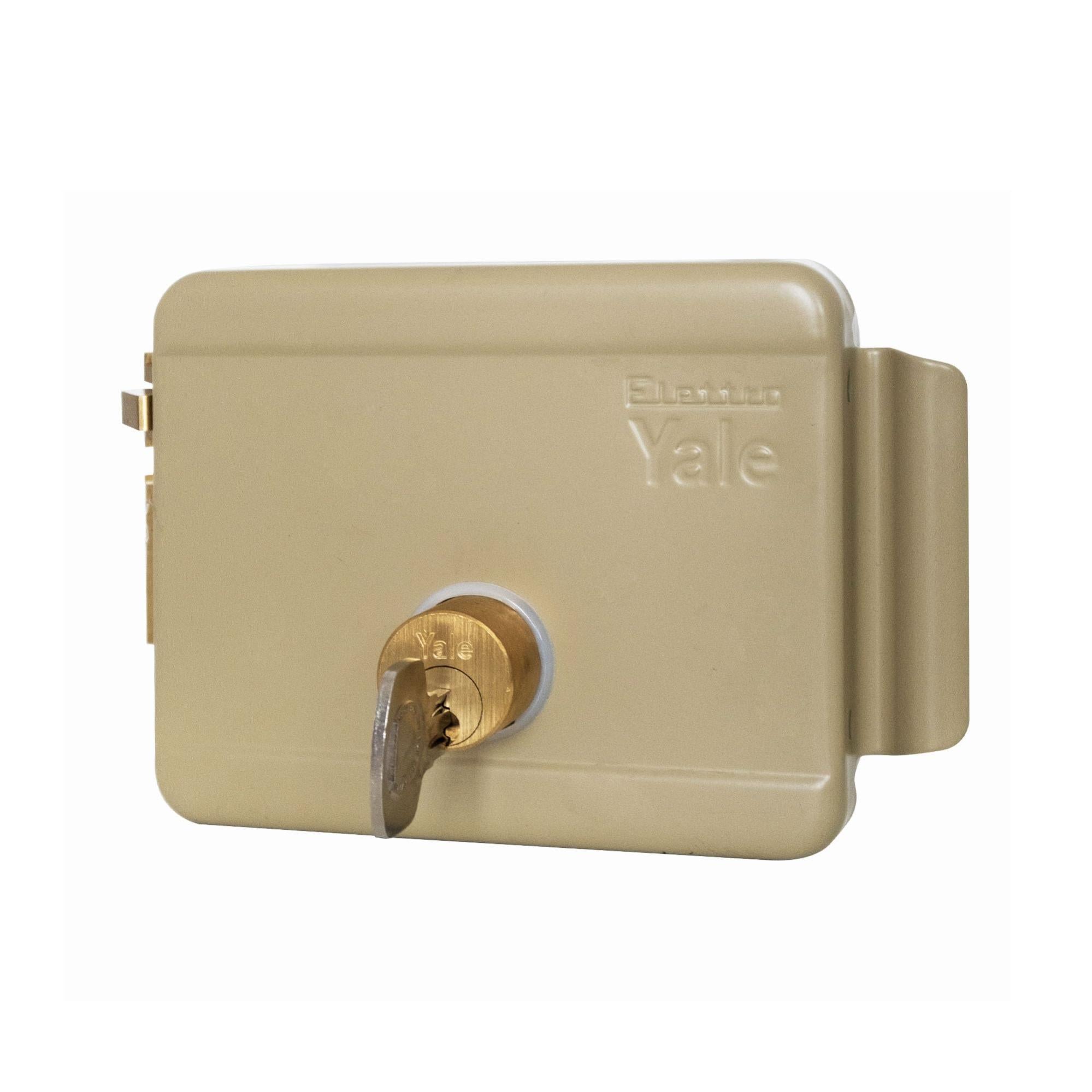 YALE Serratura elettrica da applicare con scrocco rovesciato Y68090602 ...