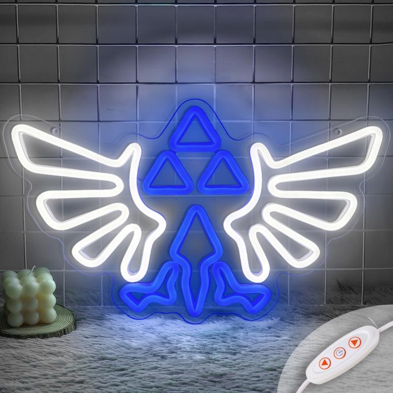LOZ Néon Sign de Jeu à Intensité Variable pour décoration de salle de ...