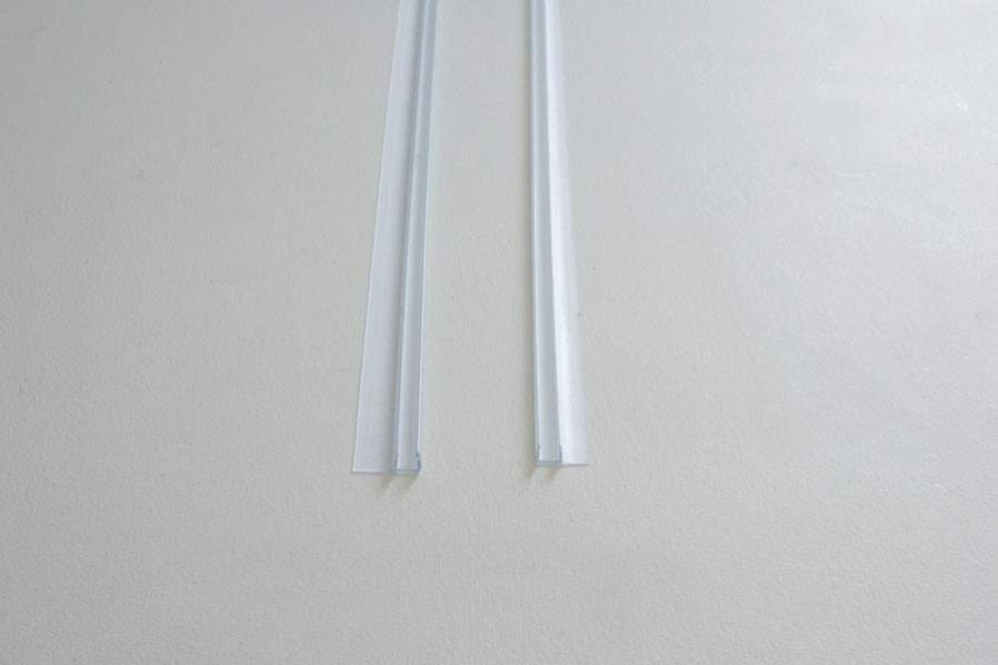 Joints de douche 6 mm profil d'étanchéité droit, vertical Samo CEE ...