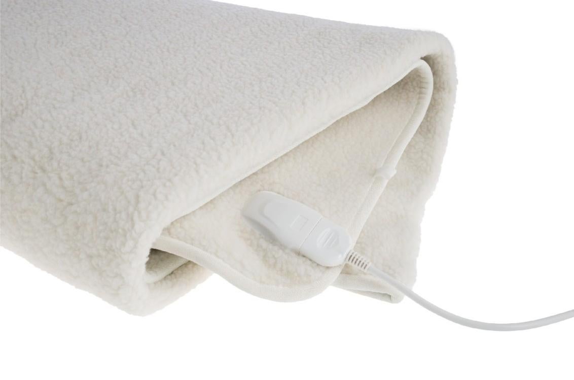 Chauffe-Lit Sun, Laine Synthétique, Blanc, BIMAR | Leroy Merlin