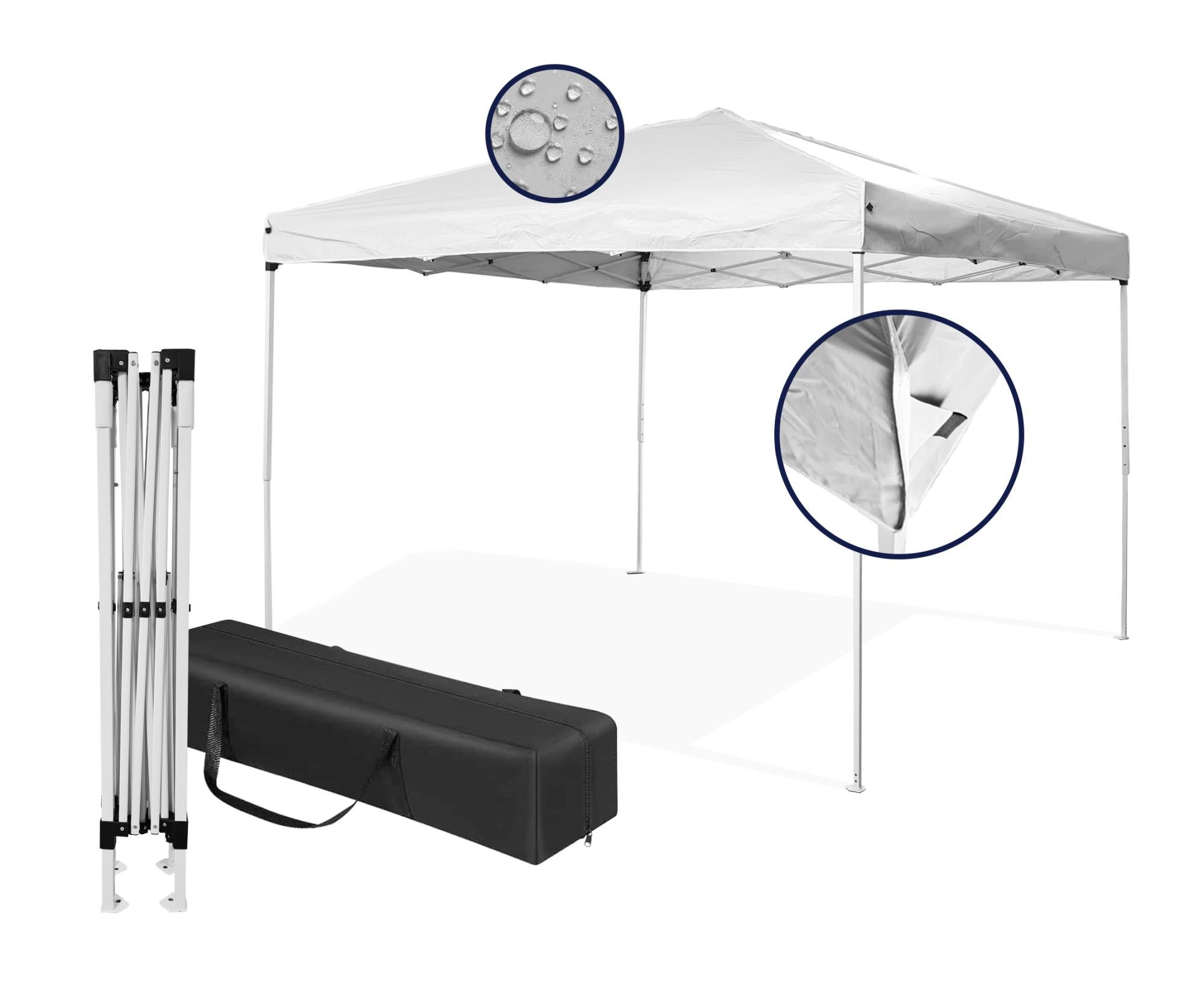 Gazebo 3x3 Pieghevole Impermeabile, Struttura Resistente, Richiudibile ...