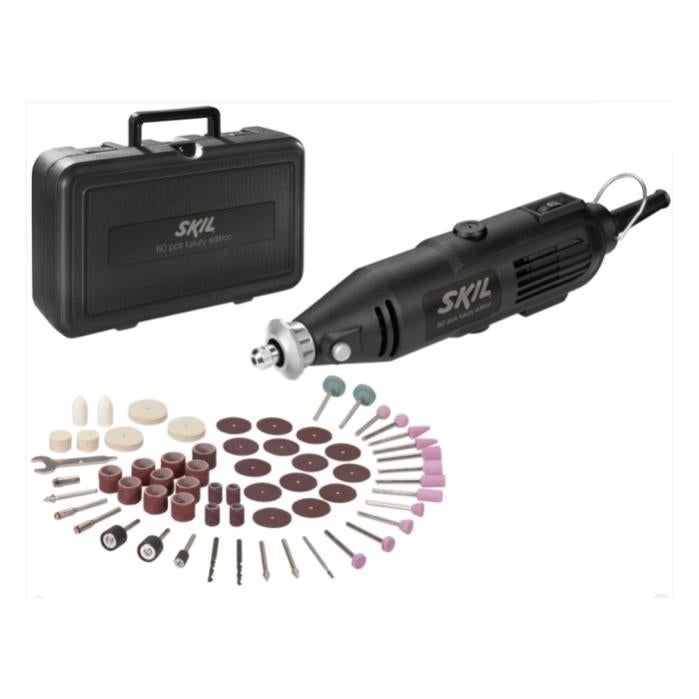 Miniutensile rotativo/Minitrapano 135W tipo Mini Drill con 60 accessori ...