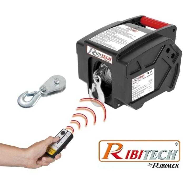 Verricello/Argano/Paranco elettrico 12V 2000 lbs con telecomando ...