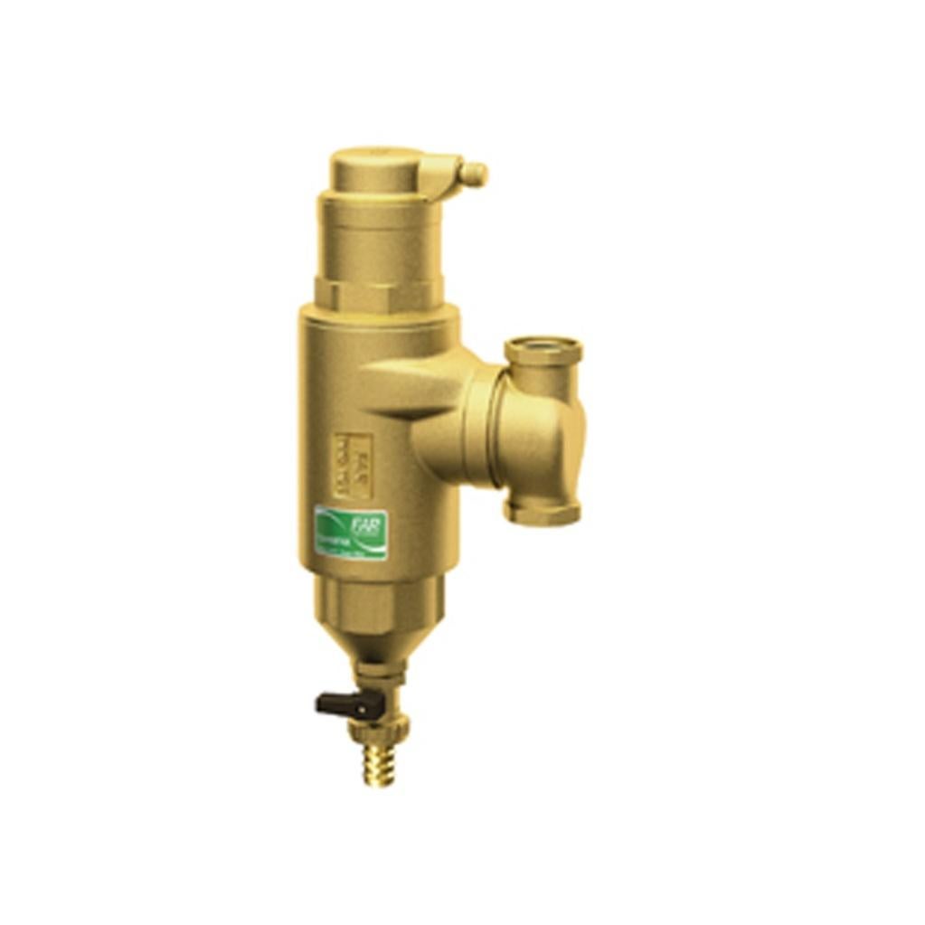 Pot à boue–Dégazeur orientable pour installations thermiques 2229 - 3/4 ...