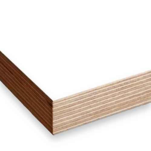 Panneau Contreplaqué Mélamine Blanc Intérieur Bouleau 18x1250X2400 mm ...