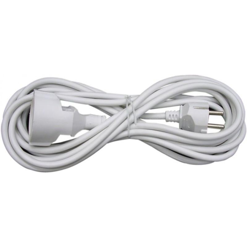 PROLUNGA ELETTRICA 5MT BIANCO SCHUKO MAURER 16A - CF. IN BLISTER ...
