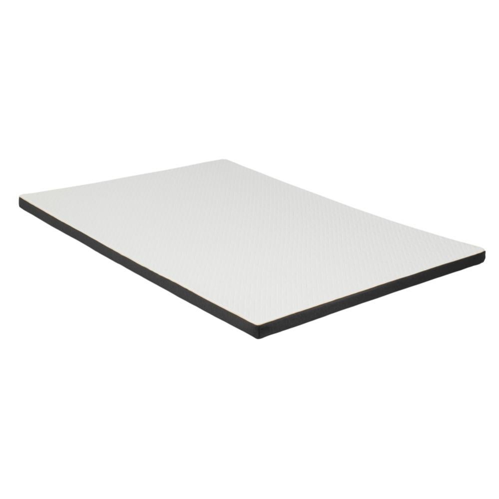 Topper viscoelástico envolvente 80x200x6cm para colchón con funda ...