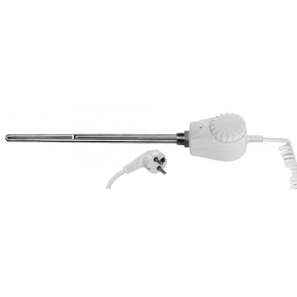 Résistance électrique pour radiateur 300W 230V avec thermostat 1/2'' blanche W032 | Leroy Merlin