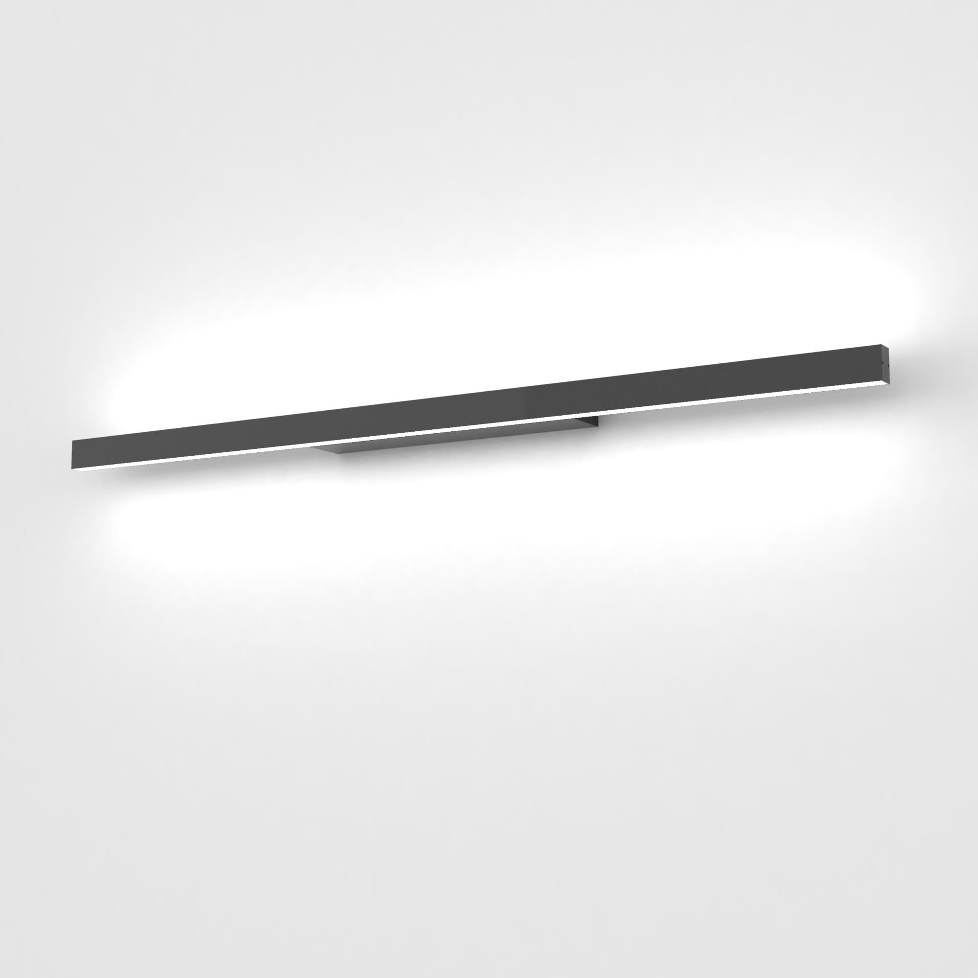 LUMICOM | RIFT applique l, STRIP LED, 30W/m, 4000K, metallo, nero ...