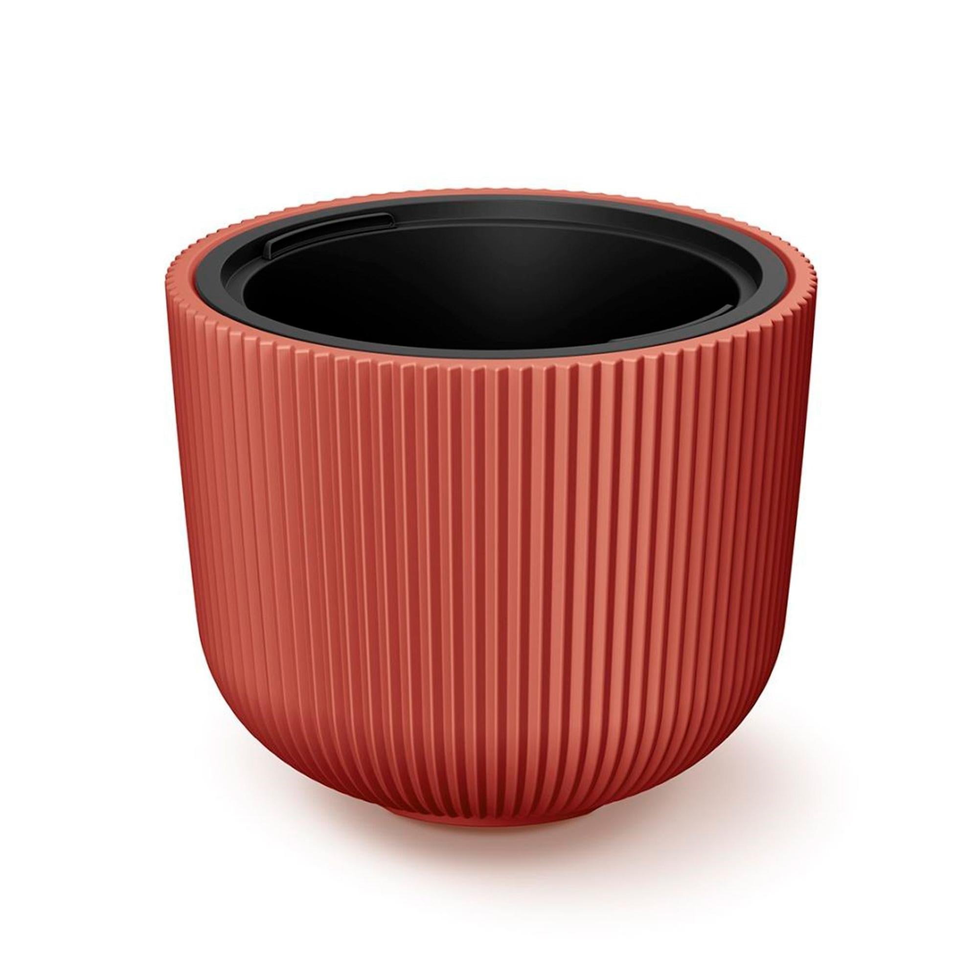 PROSPERPLAST Pot de fleur MILLY en terre cuite, avec réservoir, 39,1 x ...