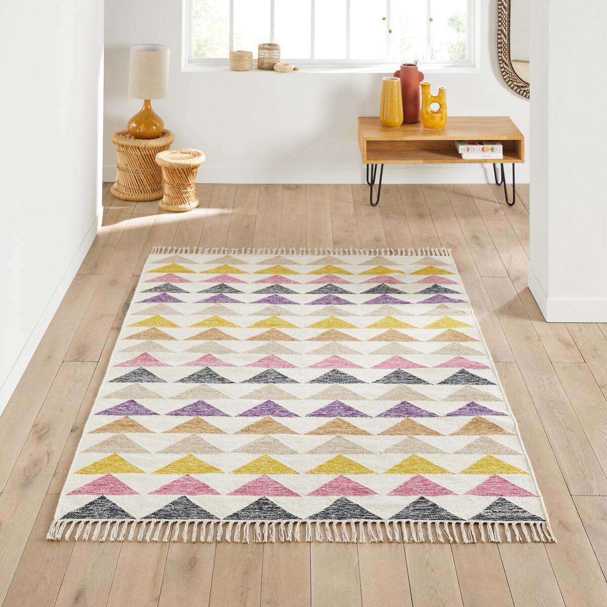 Tapis kilim en laine, Vinity - Multicolore - 200 x 290 cm | Leroy Merlin