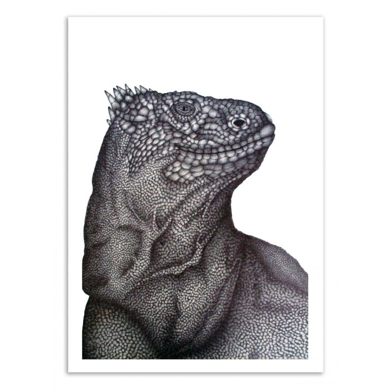 Affiche d’art 50 x 70 cm - Gary - Ella Mazur | Leroy Merlin