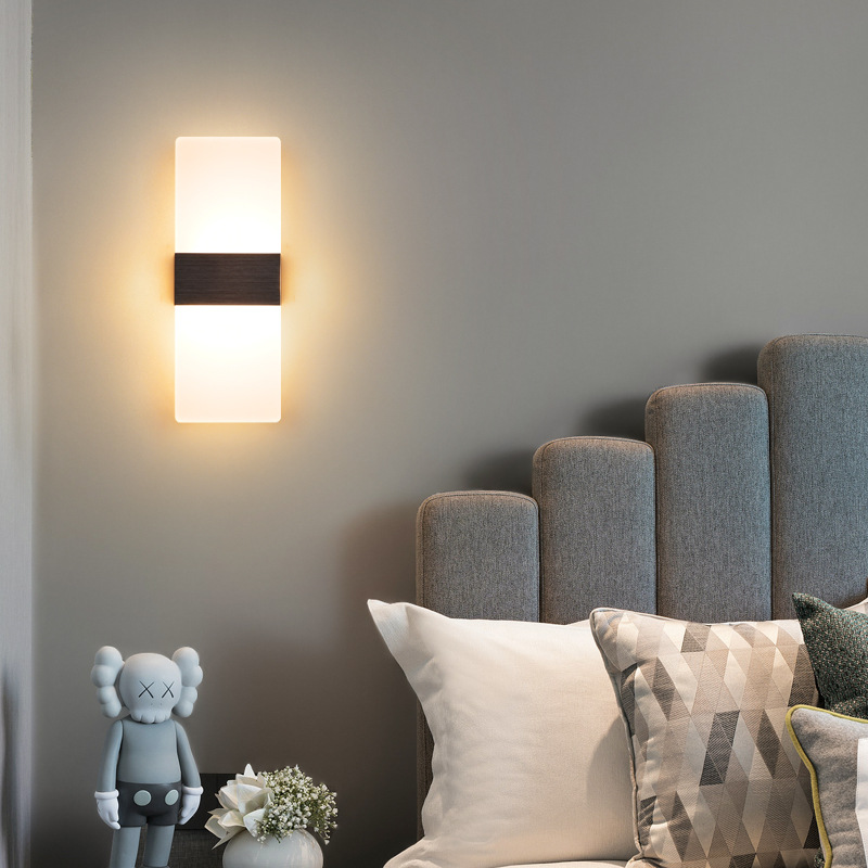 Applique murale LED d'intérieur, dimmable en trois couleurs, adaptée ...