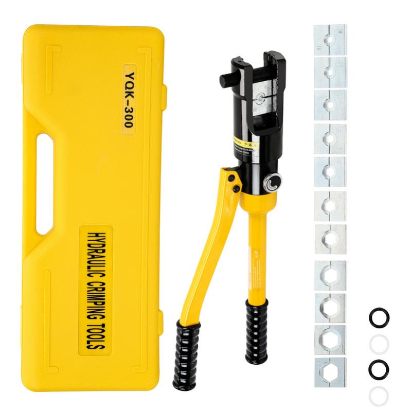 Pince a sertir delectricien Pince hydraulique Hydraulique 16-300mm² Pince à sertir Cosses ...