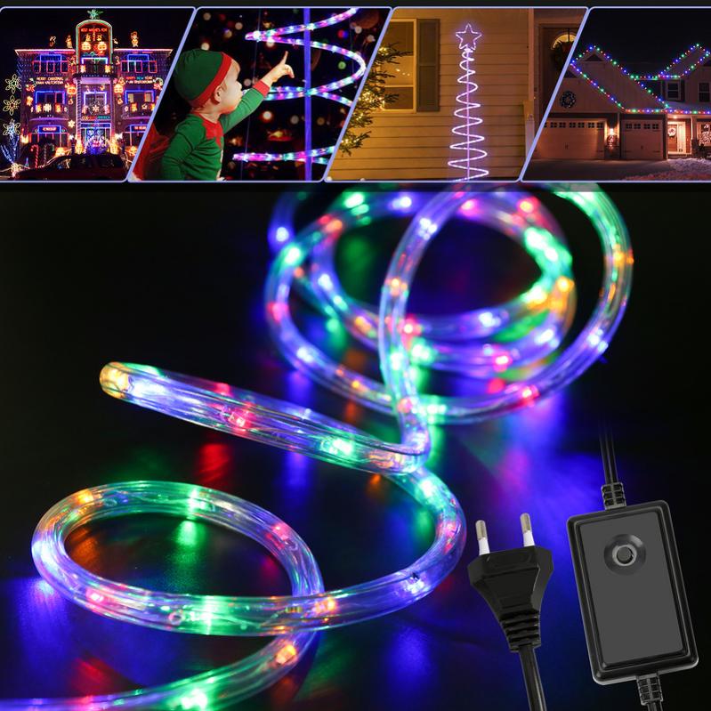 Tube lumineux LED Extérieur/Intérieur Éclairage Tube lumineux Chaîne ...