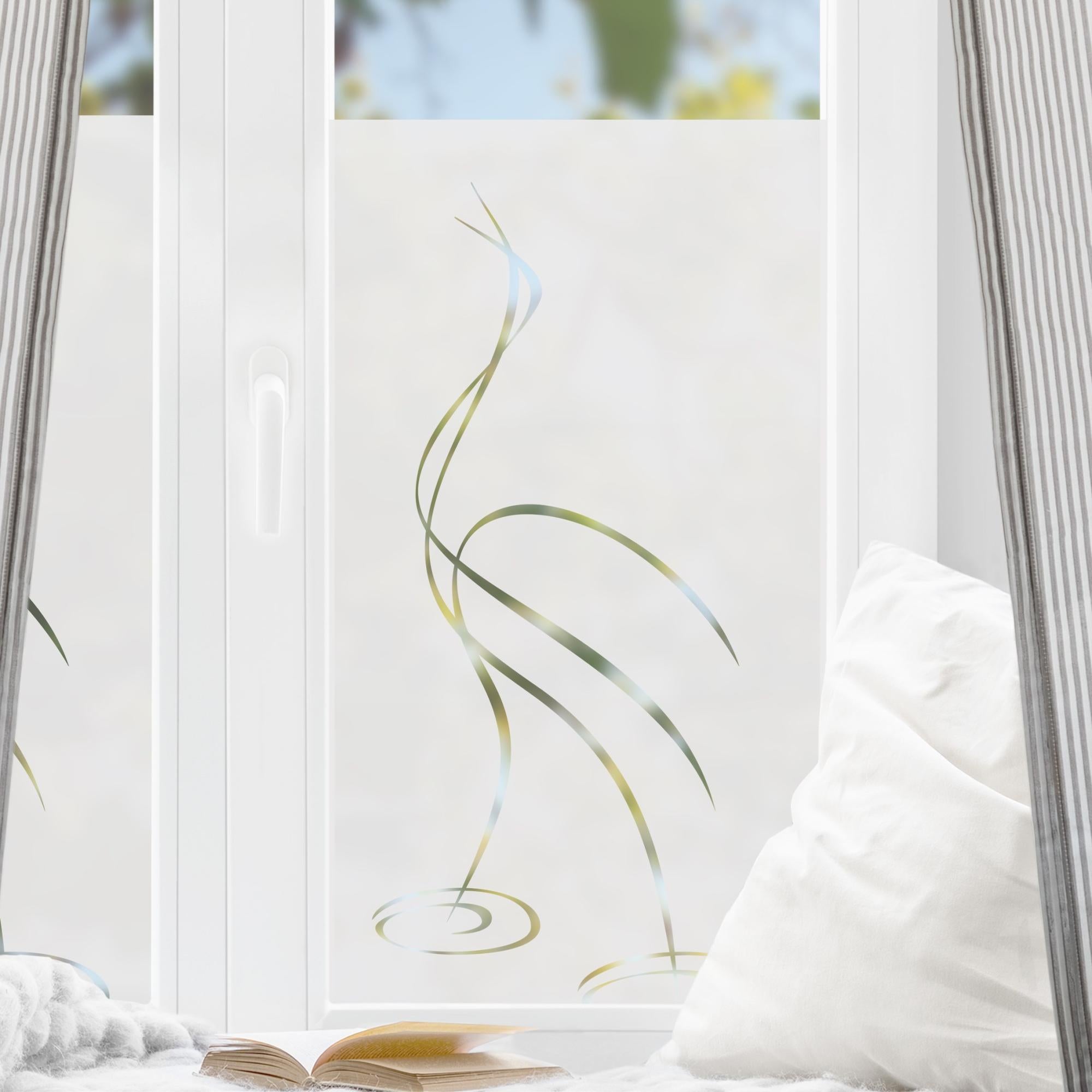 Film occultant fenêtre 80 x 160 cm Film anti-regard pour vitrage Film ...