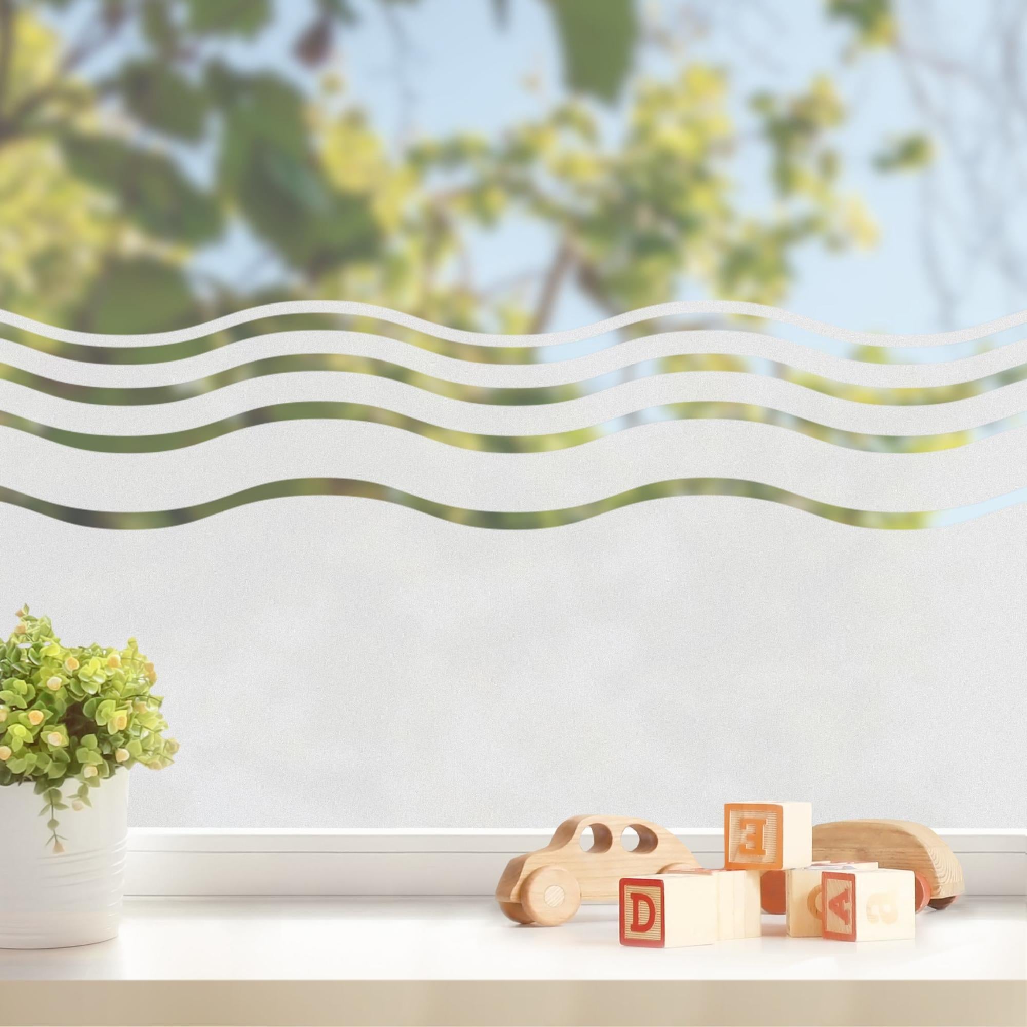 Pellicola per vetri 100 x 160 cm Pellicola vetri adesiva Pellicola ...