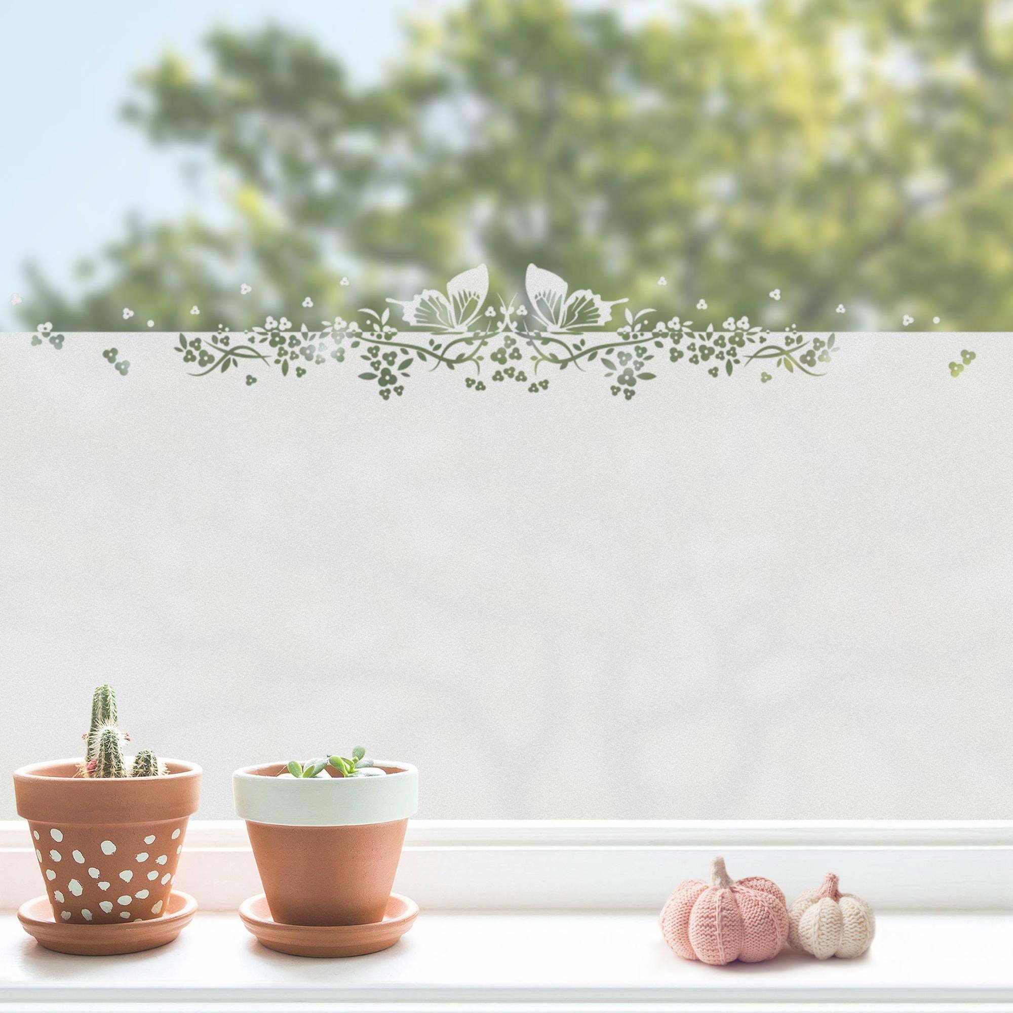 Pellicola per vetri 120 x 120 cm Pellicola per vetri anti sguardo ...