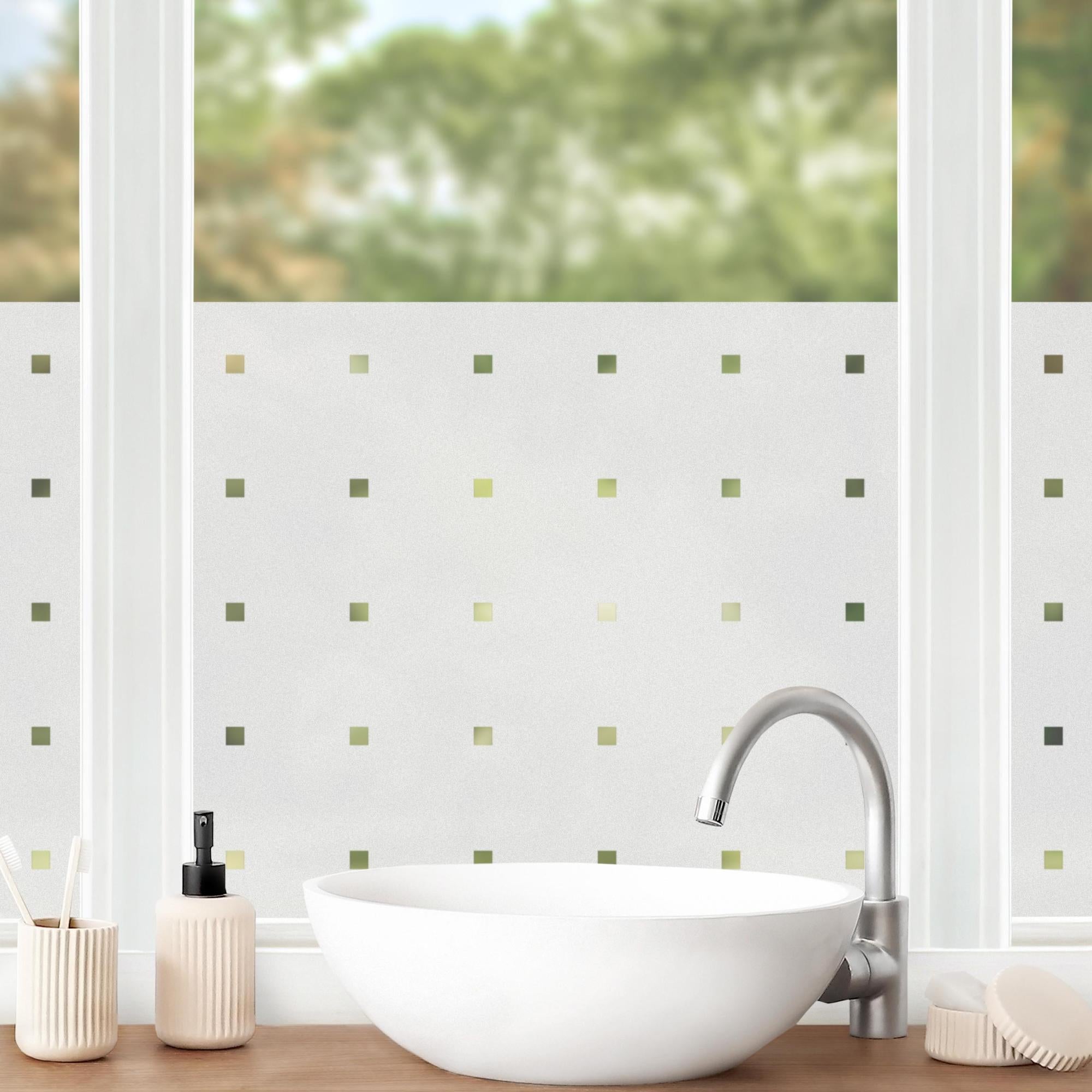 Pellicola per vetri 120 x 180 cm Carta adesiva per vetri Pellicola satinata per vetri opaca 20 ...