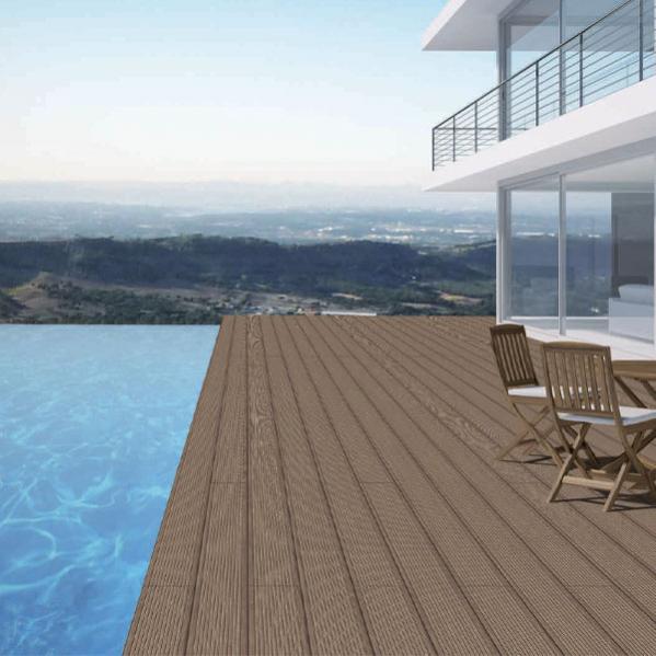 Carrelage sol extérieur effet bois Madera Noce R11 20x120 cm - Reflex ...