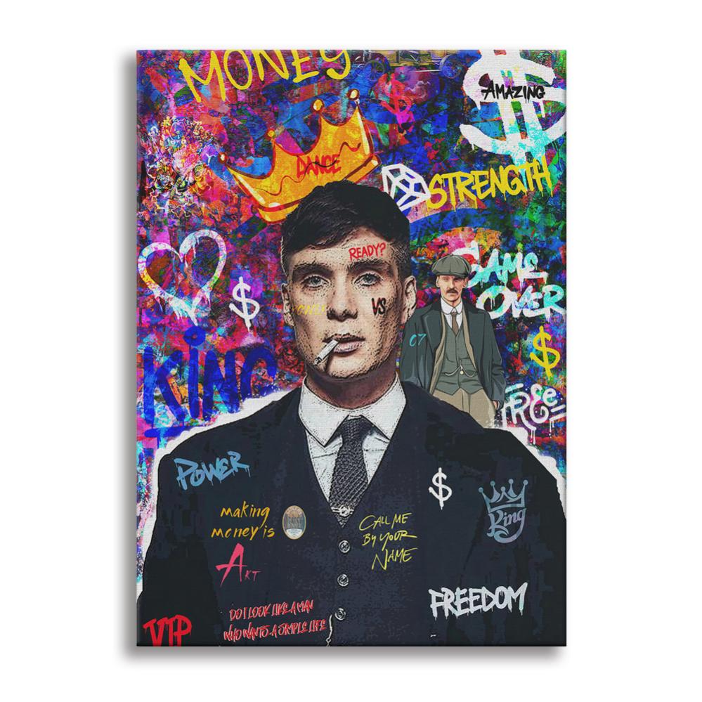 Cilian - Peinture contemporaine sur toile sur châssis en bois mesurant ...