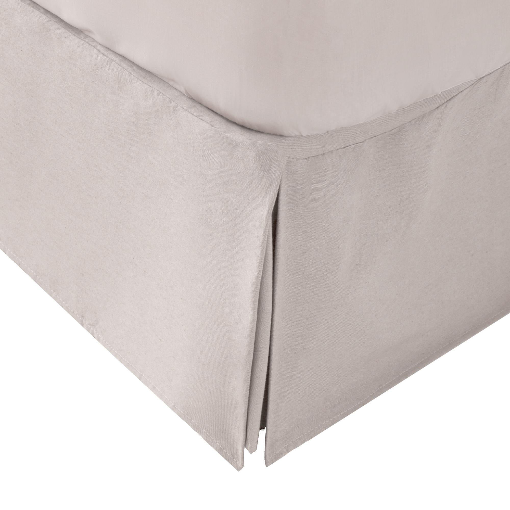 Cubre Canapé Liso Alto 30cm Algodón Poliéster Ancho Cama 140cm Blanco ...