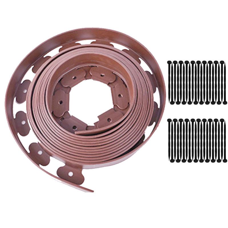 Kit de bordure paysagère pour jardins, pelouses et patios, hauteur 5Cm ...