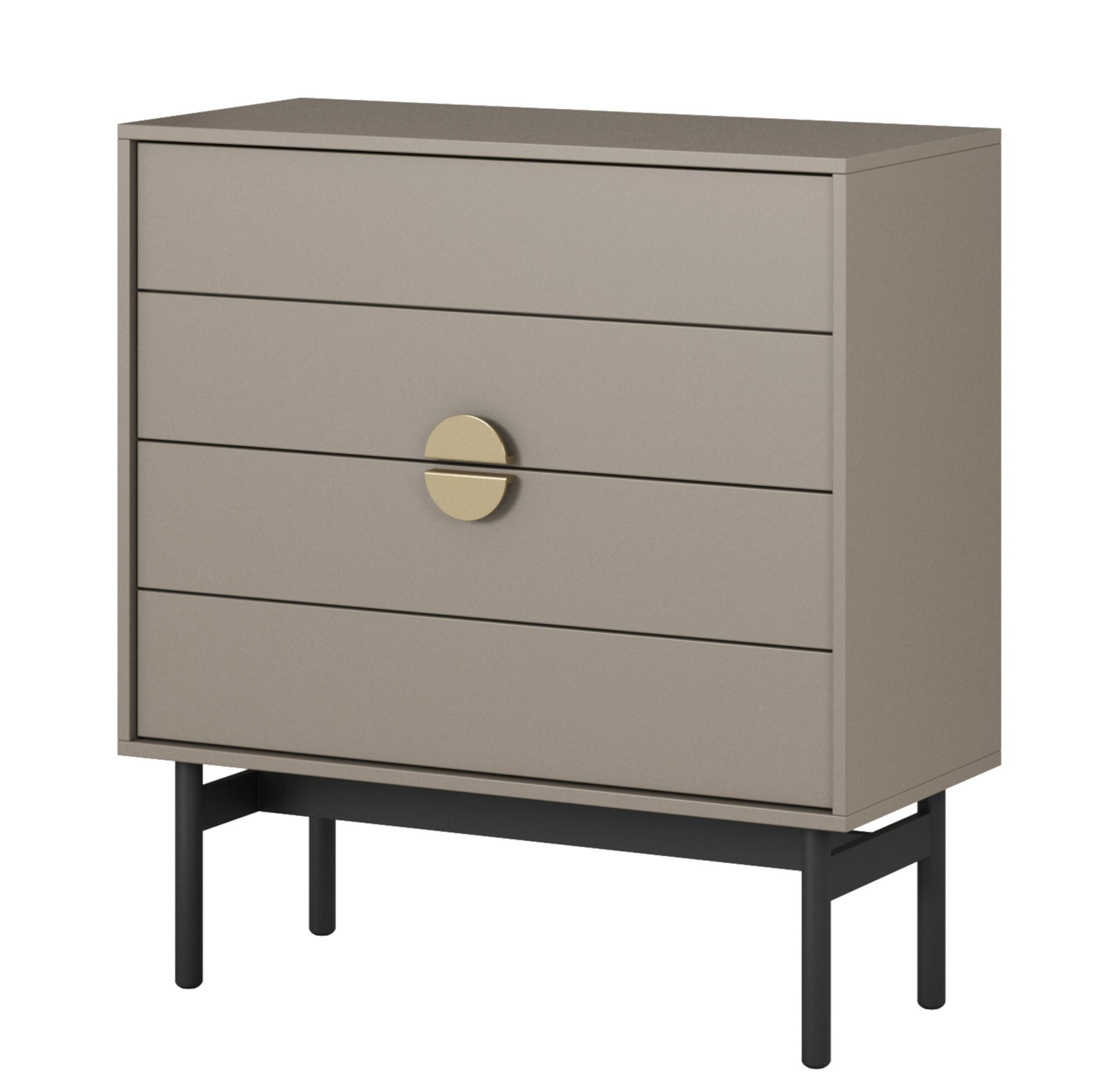 STOON - Commode à tiroirs - 85 cm - gris pierre | Leroy Merlin