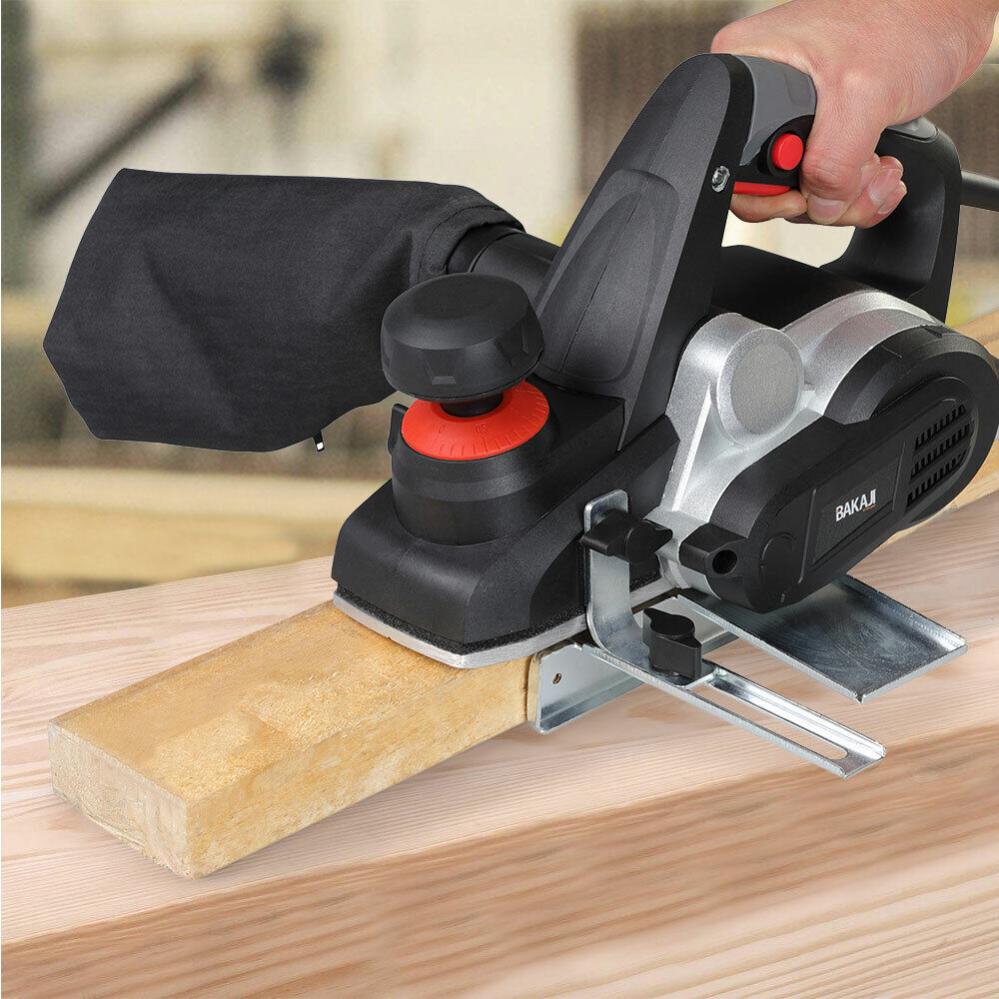 Pialla Elettrica Piallatrice 900W Levigatrice Pialletto Legno + Guida ...