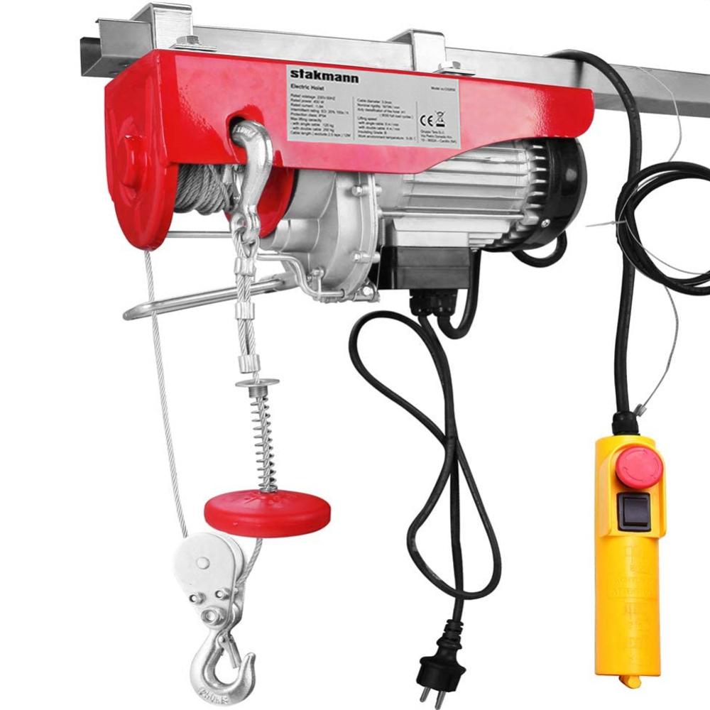 Paranco Elettrico Argano Montacarico Verricello Sollevatore Carico 125 ...