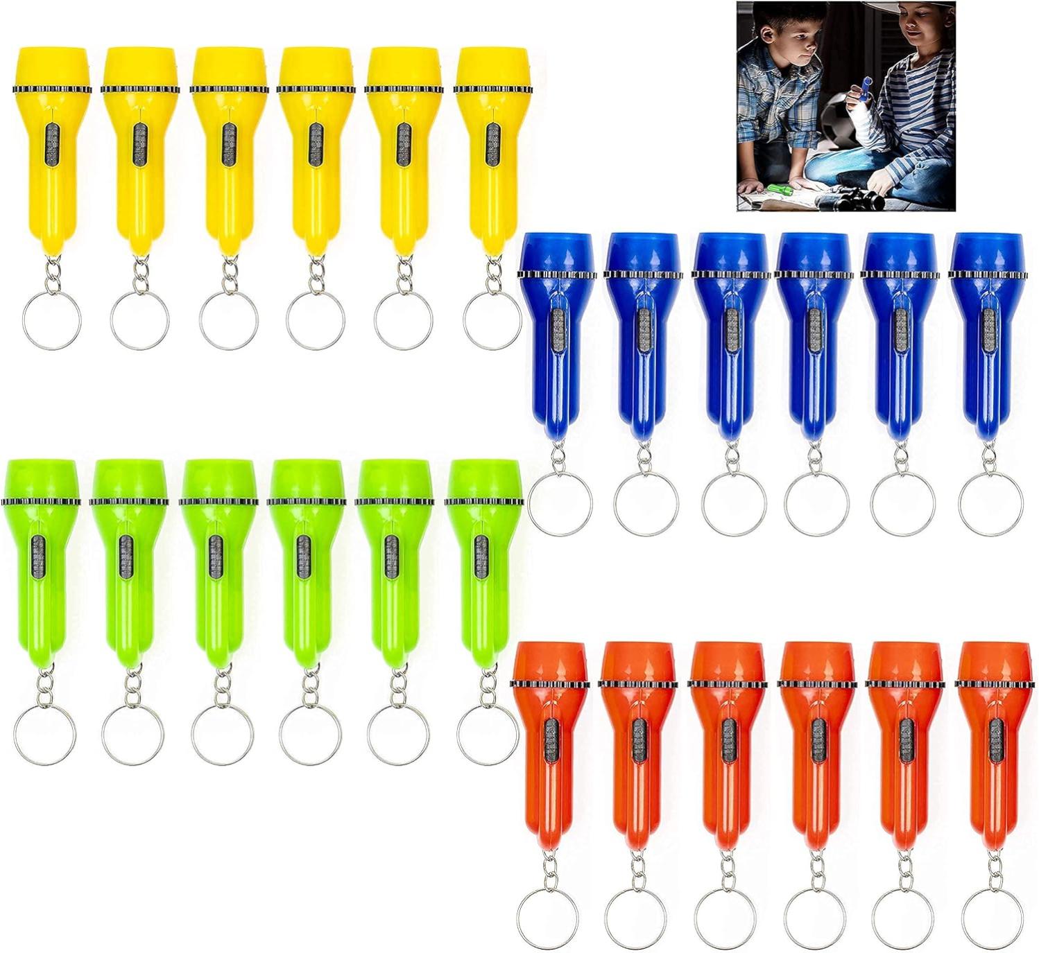 24 Pièces Mini Lampe de Poche LED, Lampe Torche Portable pour Enfants ...