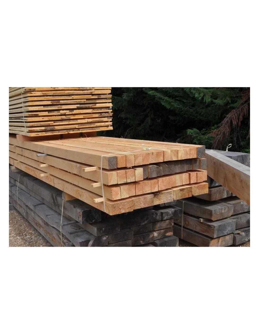 Chevron Douglas Brut Longueur 240 Cm / Section 6 * 8 Cm | Leroy Merlin