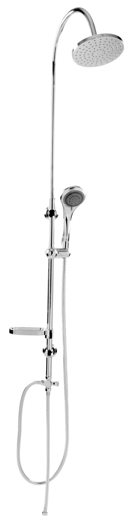 Asta doccia con soffione 200 E doccetta 3 getti M'amo Bette - Cromo ...