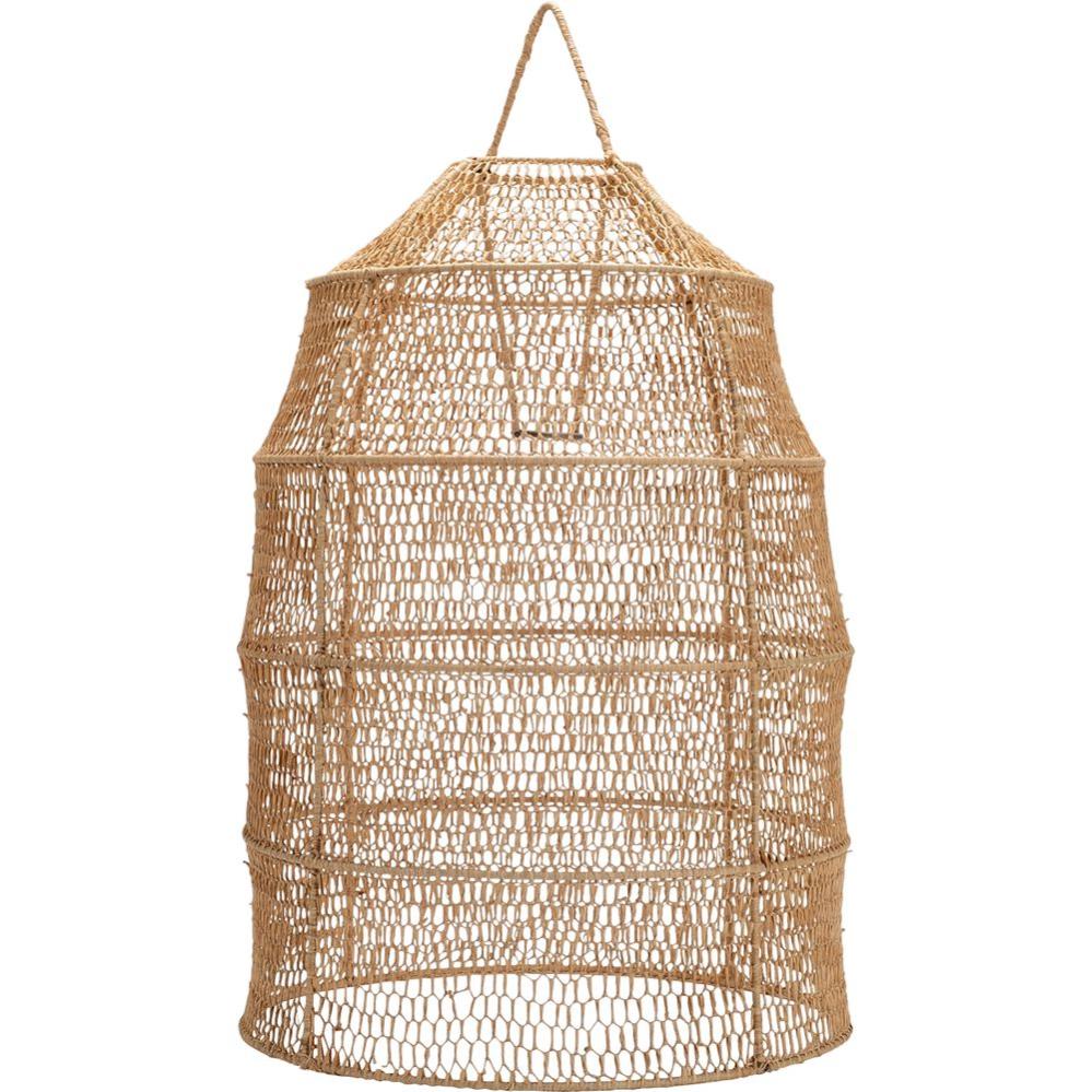 Suspension non électrifiée Raphia Naturel MARRAKECH ALINEA - Diam. 45 x Ep. 2 x H70 cm | Leroy ...