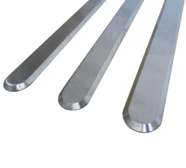 Bande de guidage en Inox - 30 x 3cm - Vendu par lot de 4 | Leroy Merlin