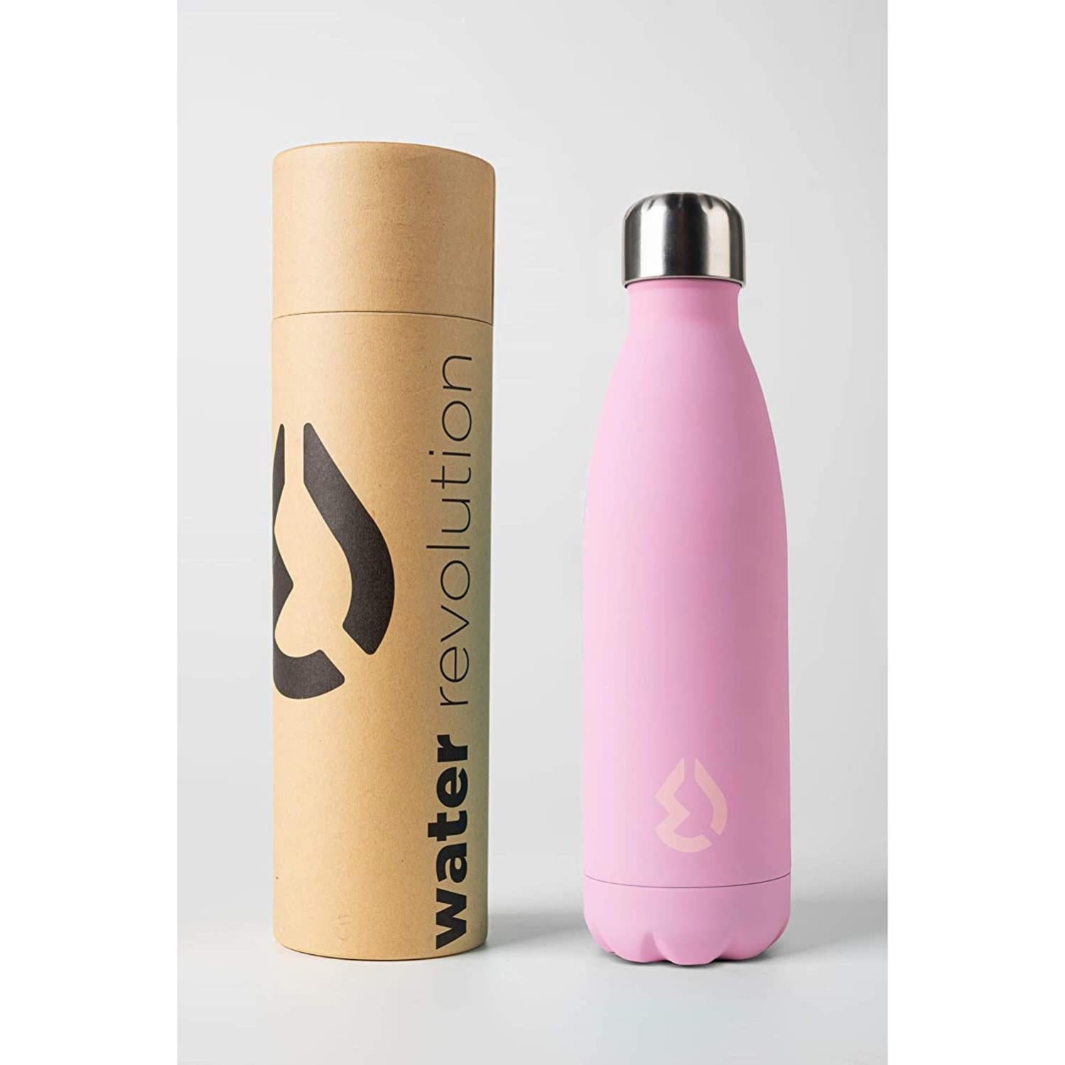 Borraccia termica acciaio inox 500 ml doppia parete isolate caldo ...