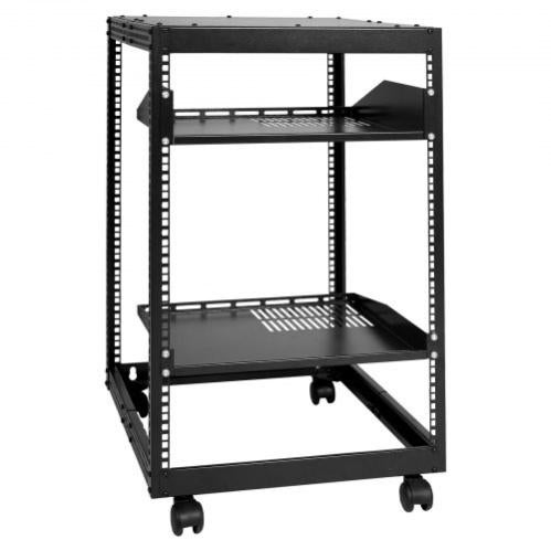 VEVOR Rack de servidor abierto de 15U, ajustable de 23 a 40 pulgadas ...
