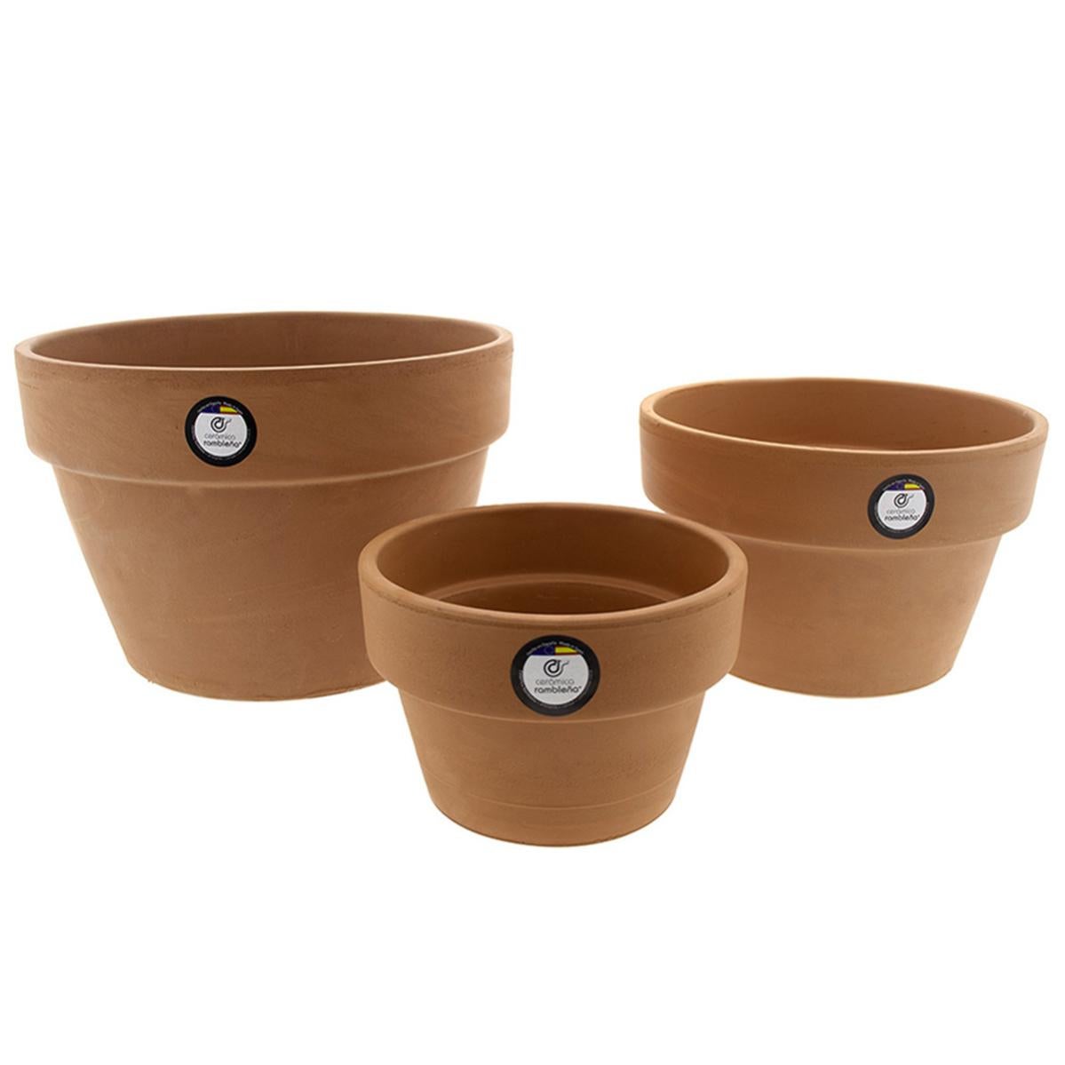 CERÁMIQUE RAMBLEÑA | Pot de fleur xxl | pot de fleur interieur | Pot de ...