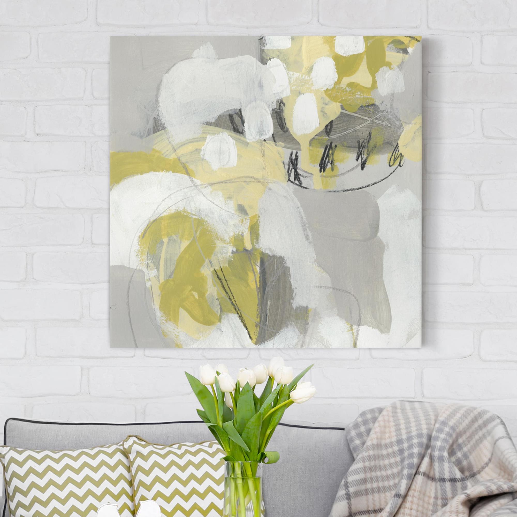 Stampa su tela - Limoni nella nebbia I 50 x 50 cm | Leroy Merlin