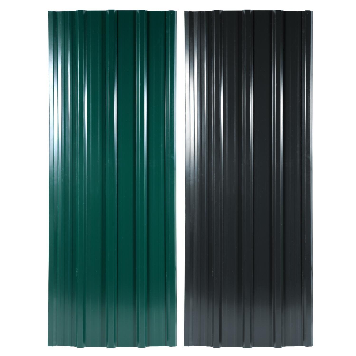 12/24/36x Lastre profilate 129x46cm Pannelli ondulati di rivestimento ...