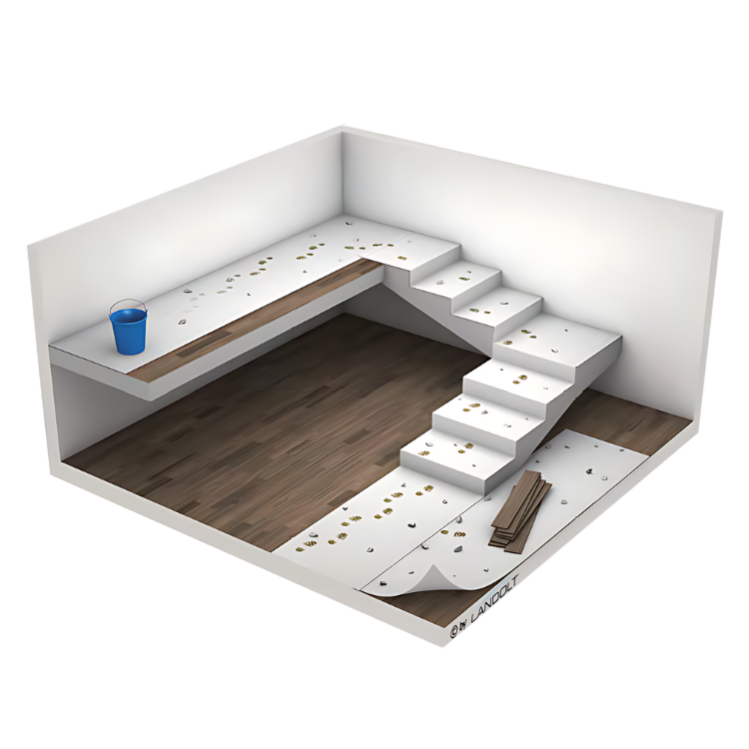 Rouleau de Protection de Sol Polyvalent 50 m² Antidérapant, Imperméable ...