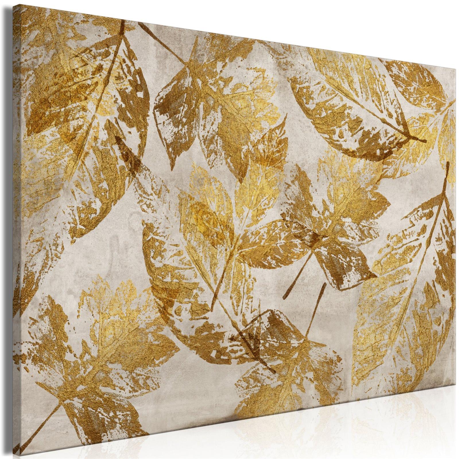 Tableau Gold Mosaic Partie 1 Large - 90 x 60 cm | Leroy Merlin