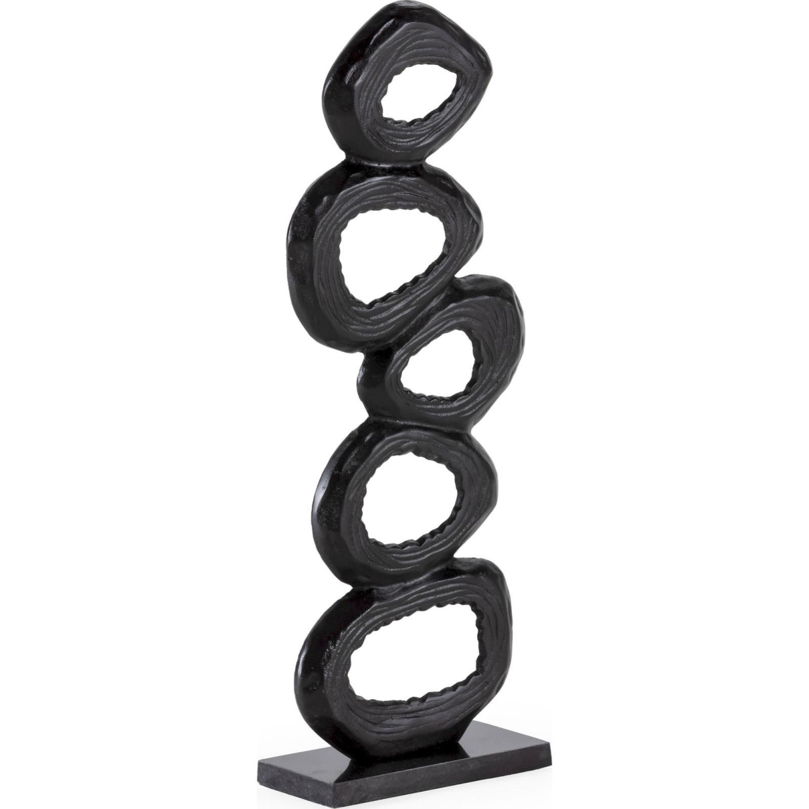 Sculpture tendance bronze noirâtre élégante | Leroy Merlin