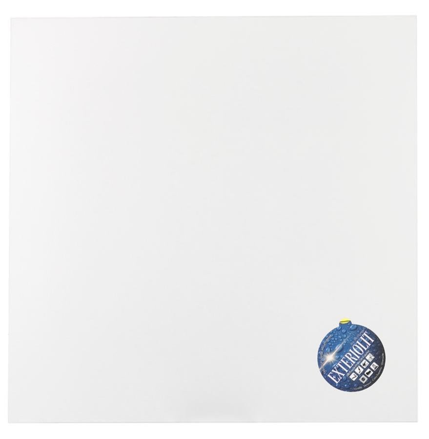 Plateau de table 'LIMULE' blanc carré - 68x68 cm | Leroy Merlin