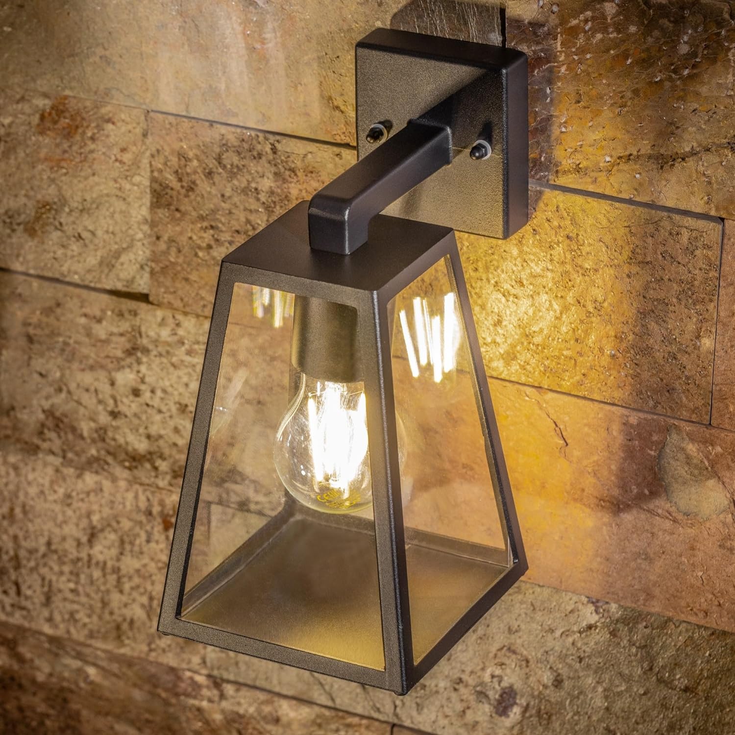 Cgc Lighting Applique Murale Extérieure Traditionnelle Led Ampoule