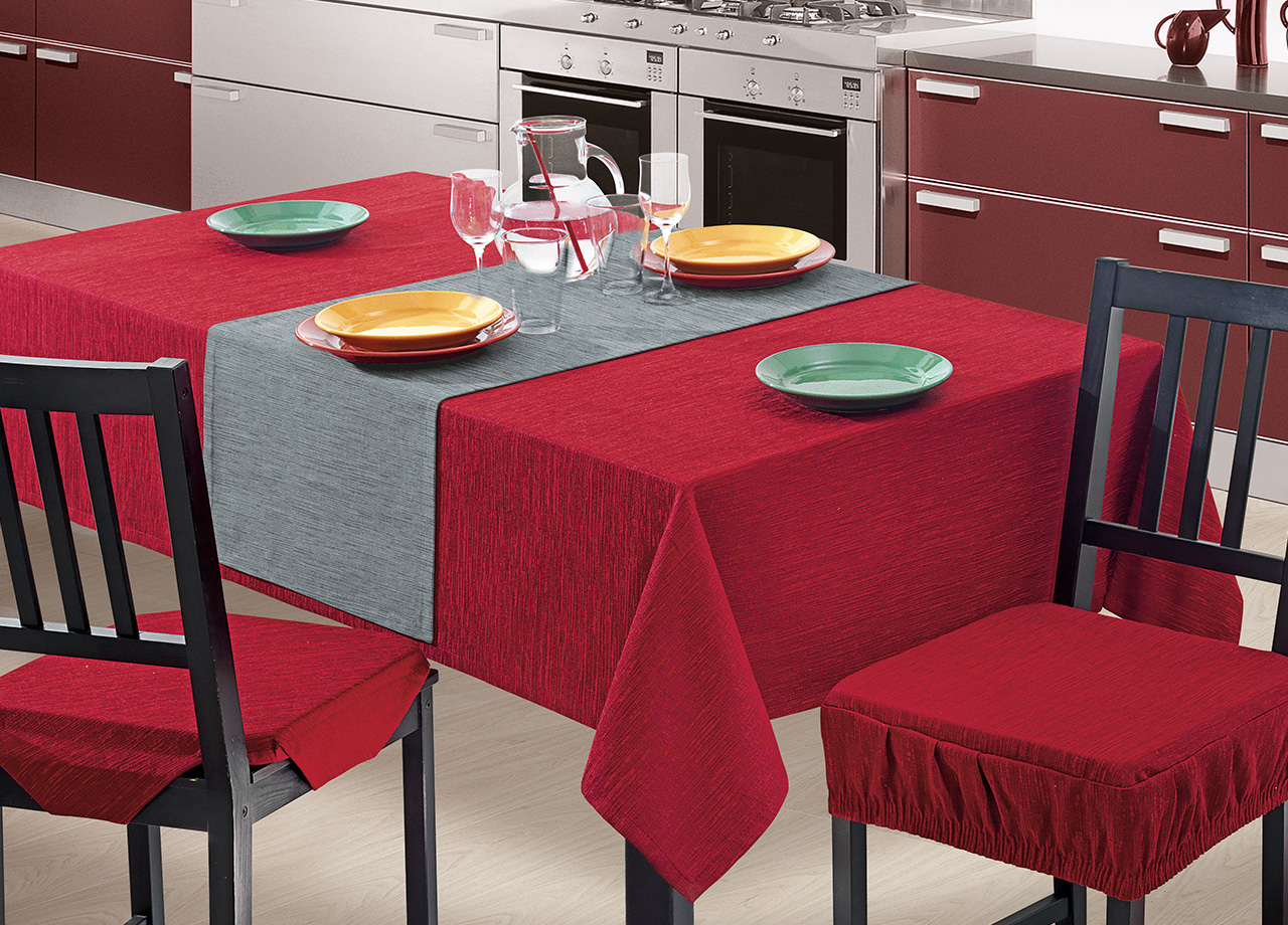 Copritavolo Salotto Cucina Jacquard Modello Charme Made In Italy 90x90 ...
