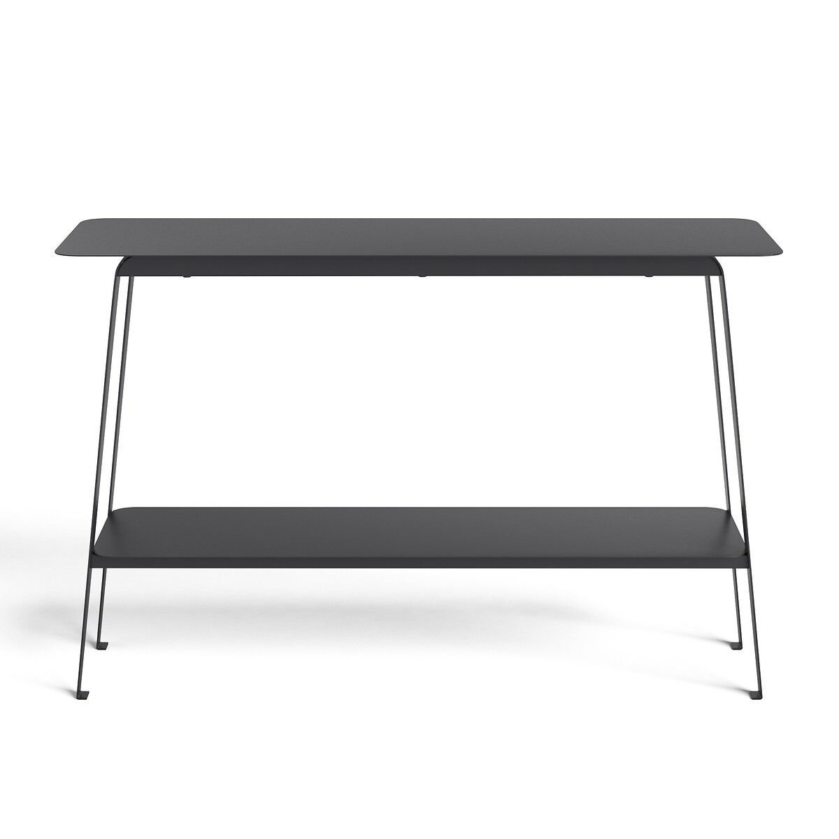 Console acier, Hiba - Noir - taille unique | Leroy Merlin