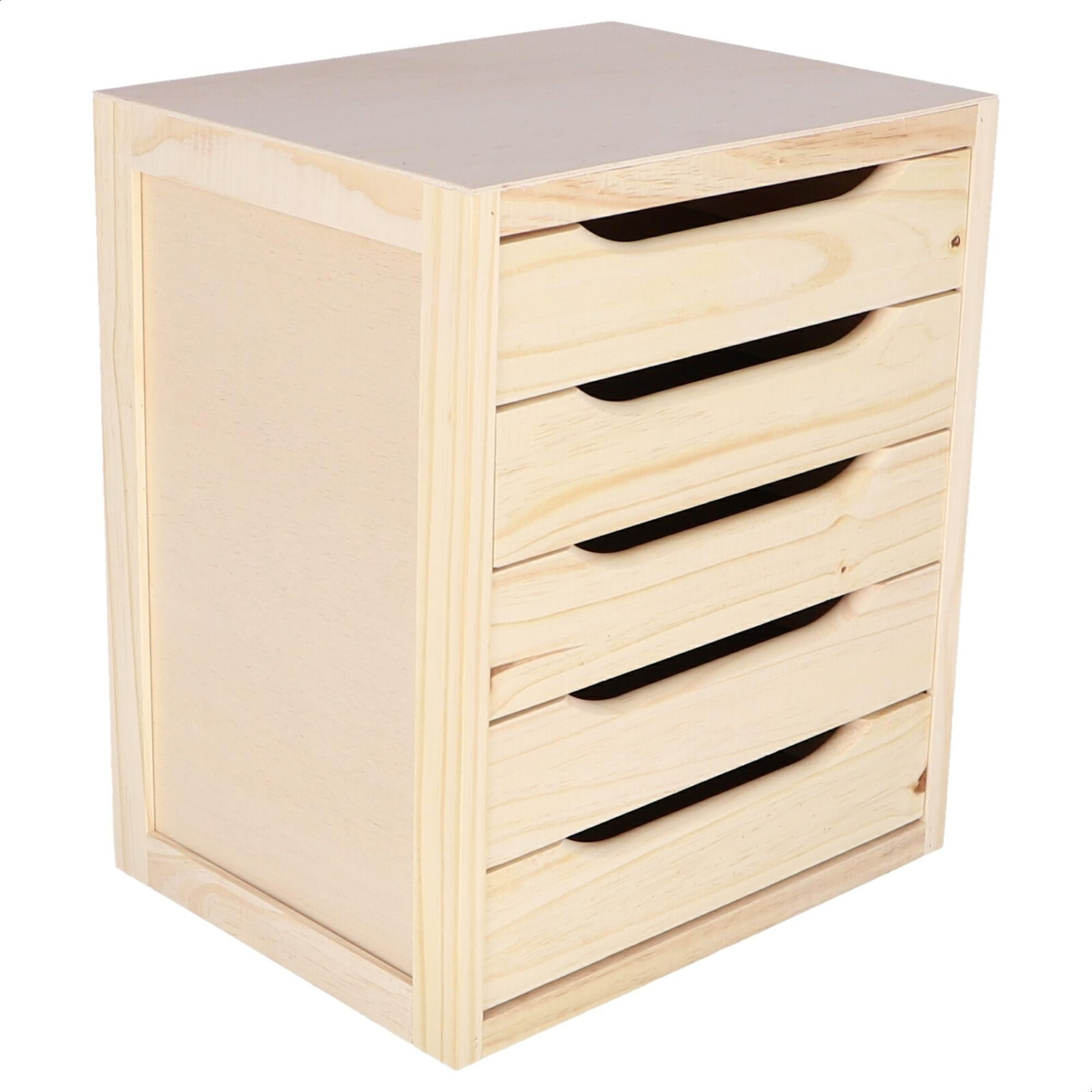 WELL HOME MOBILIARIO & DECORACIÓN Commode 5 tiroirs finition sans ...